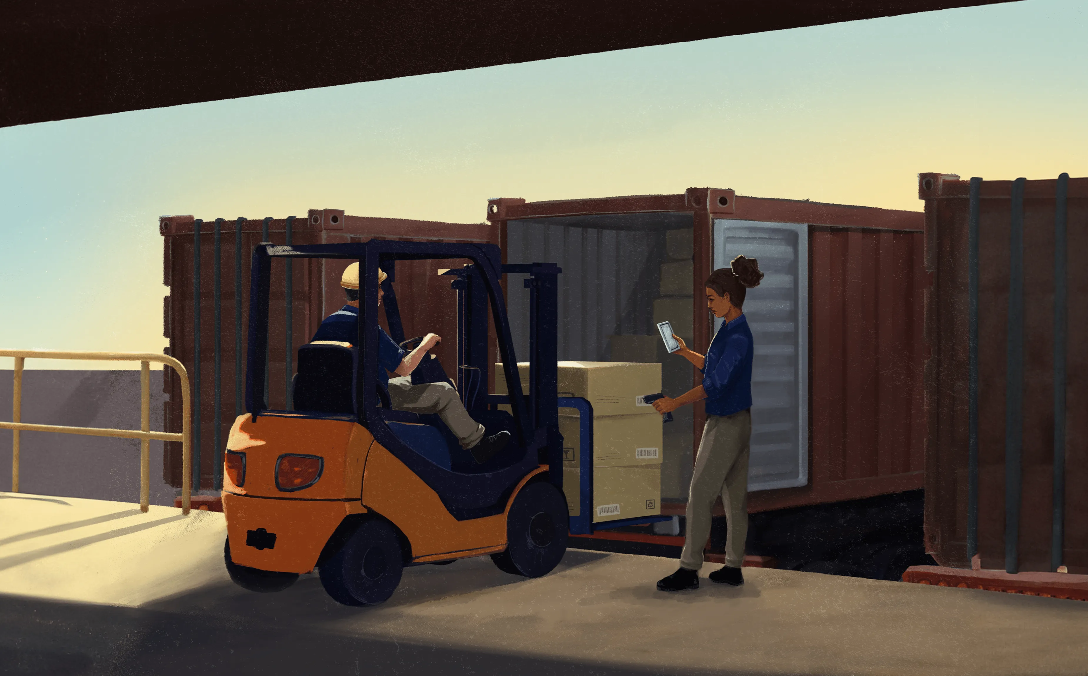 DataDocks: Dock Scheduling Software for Warehouses